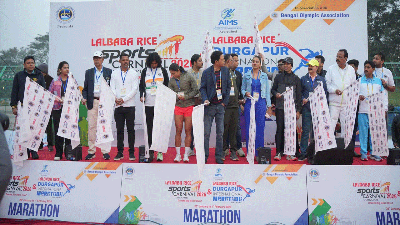INNER SIGHT - Durgapur International Marathon 2026 Draws 3,000 Runners